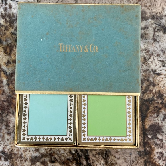 Tiffany & Co. | Other | Vintage Tiffany Company 2 Deck Playing Cards ...